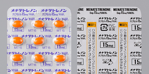 メナテトレノンカプセル15mg「科研」の基本情報 | 科研製薬 医療関係者向け情報 KAKEN Medical Pro